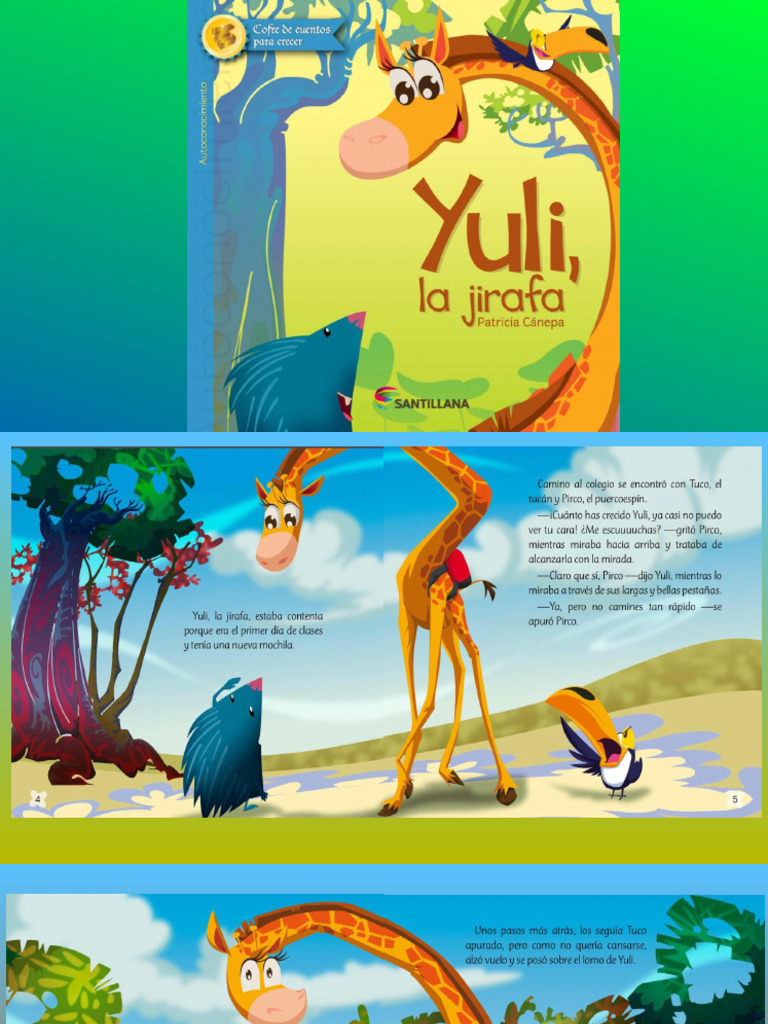 Yuli, La Jirafa - Cuento Versión 1 | PDF