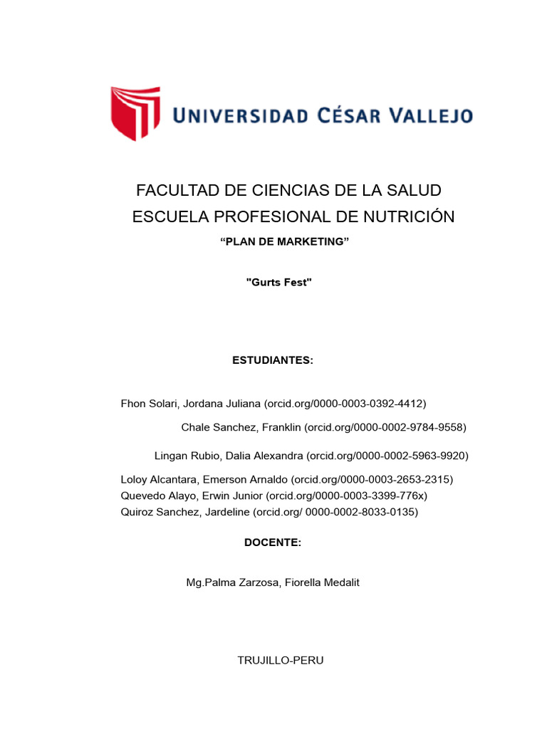 Esquema de Proyecto de Marketing | PDF | Marketing | Business