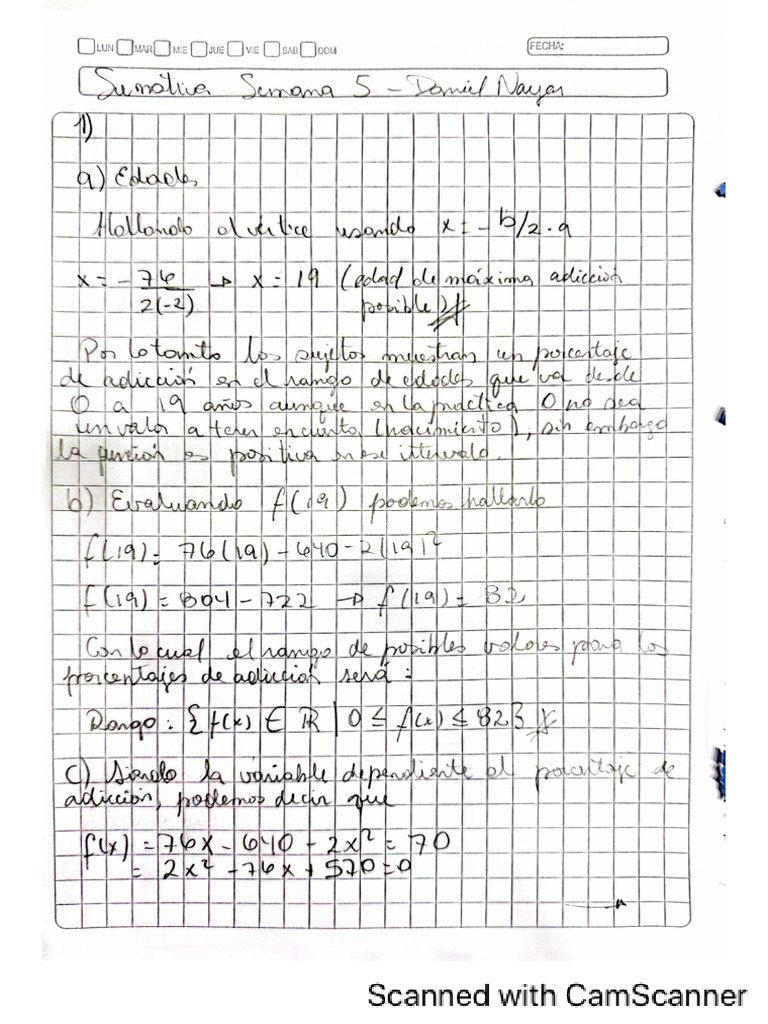 Semana 05 Sumativa 2 - Tarea Daniel Nayar | PDF