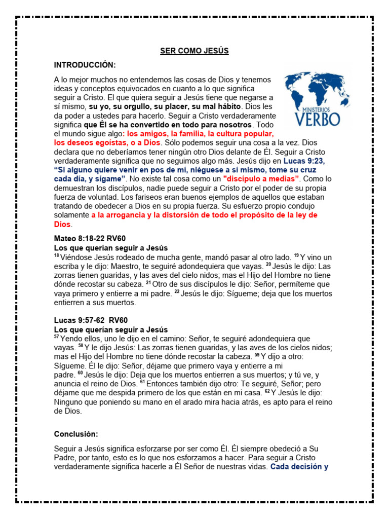 28 Los Que Querian Seguir A Jesus | PDF | Cristo (título) | Jesús