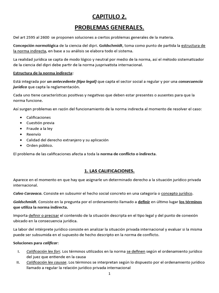 Capitulo 2. Problemas Generales | PDF | Juez | Legislación