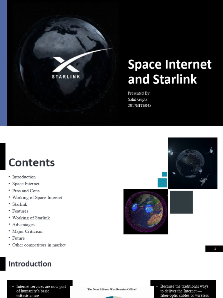 Starlink Internet: Pros, Cons, and Future | PDF | Satellite ...