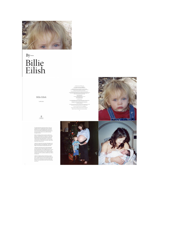 Billie Eilish Book | PDF