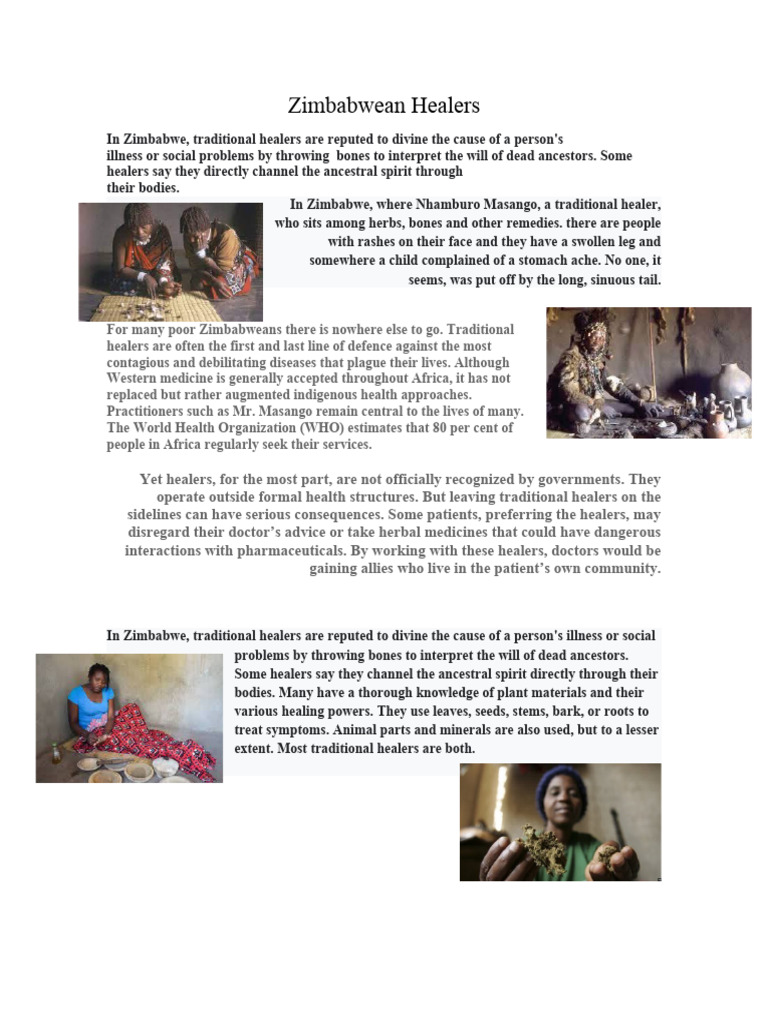 Zimbabwean Healers | PDF