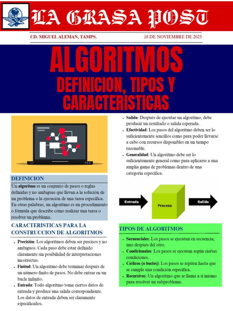 Algoritmos Periódico | Descargar gratis PDF | Algoritmos | Programación de computadoras