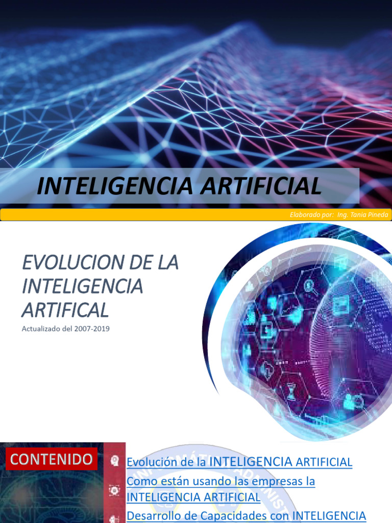 U2-1 Inteligencia Artificial - 1 | PDF | Inteligencia artificial | Inteligencia (IA) y semántica