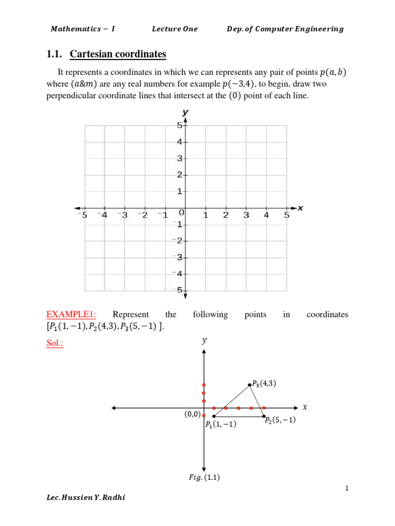 Lecture One Mathh | PDF | Polynomial | Function (Mathematics) Lecture One Mathh | PDF | Polynomial | Function (Mathematics)