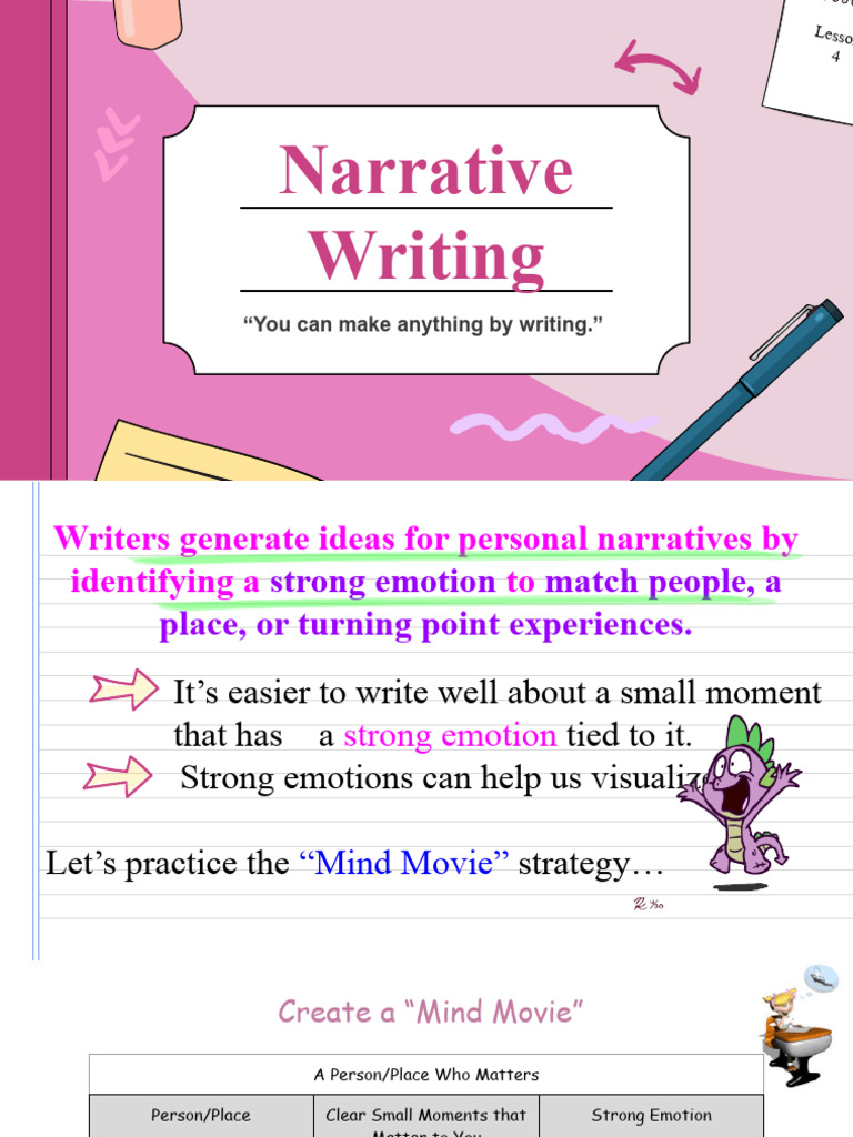 Crafting Personal Narratives with Emotion | PDF | Emotions ...