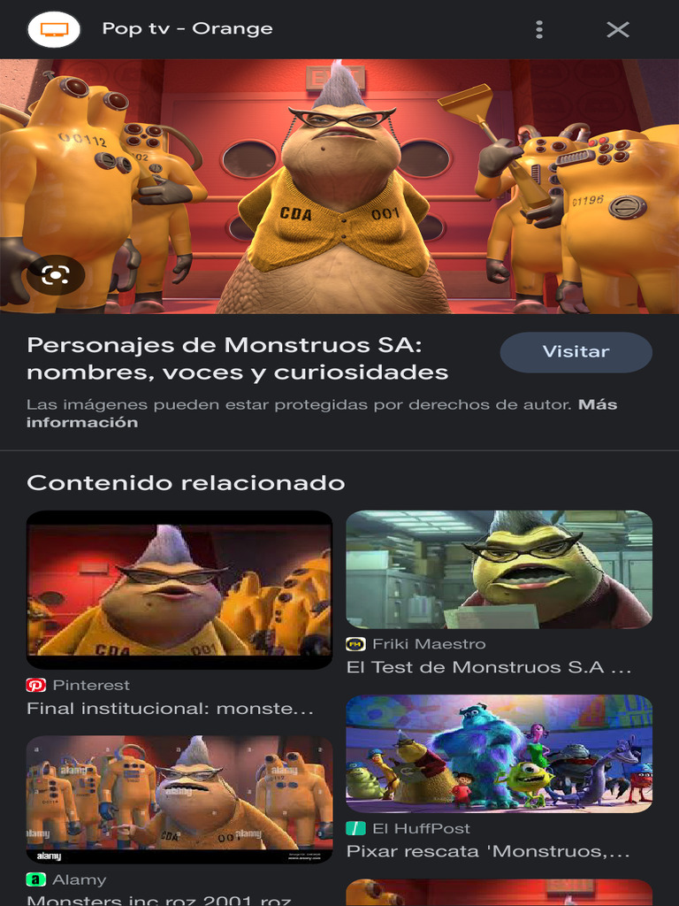Monstruos Sa - Búsqueda de Google | PDF