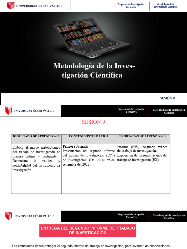 Sesión 9 Pdf Método Científico Science