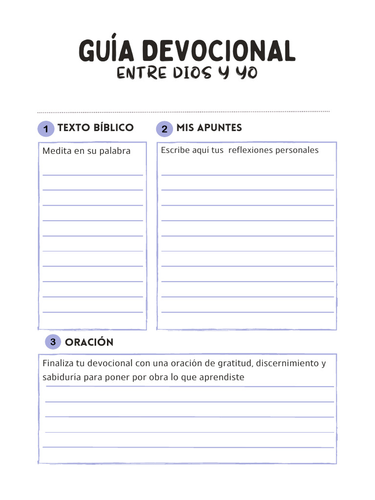 Guía Devocional Gratis | PDF