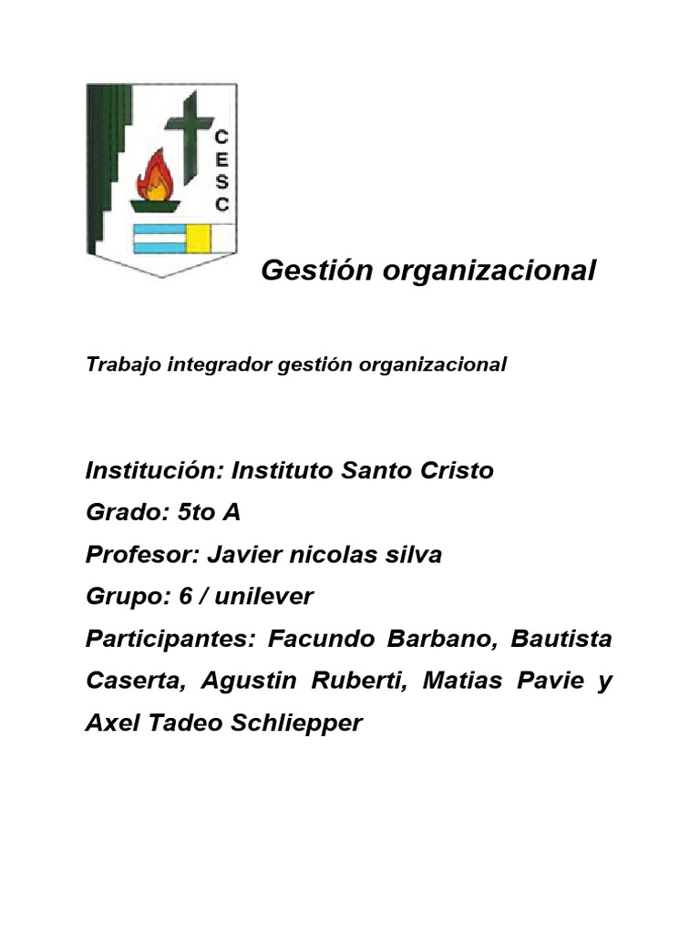 TP Integrador | PDF | Responsabilidad social corporativa | Business