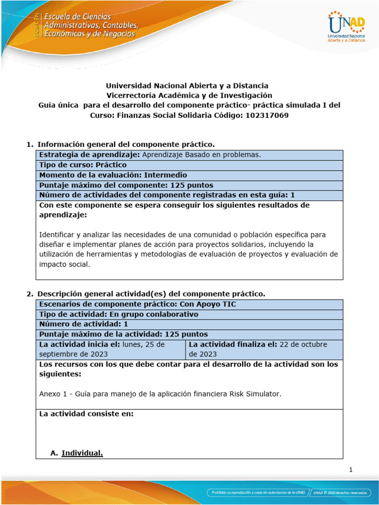 Guía de Actividades y Rúbrica de Evaluación - Unidad 2 - Fase 3 - Guía Única para El Desarrollo ...