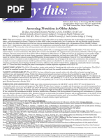 Fulmer SPICES Tool for Elderly Assessment | PDF | Geriatrics ...
