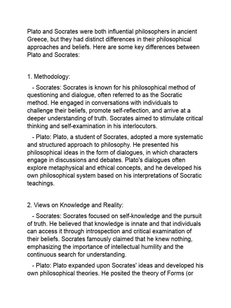Plato And Socrates Download Free Pdf Socrates Plato