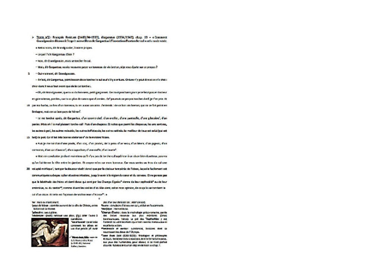 EL2 Bac de Francais | PDF