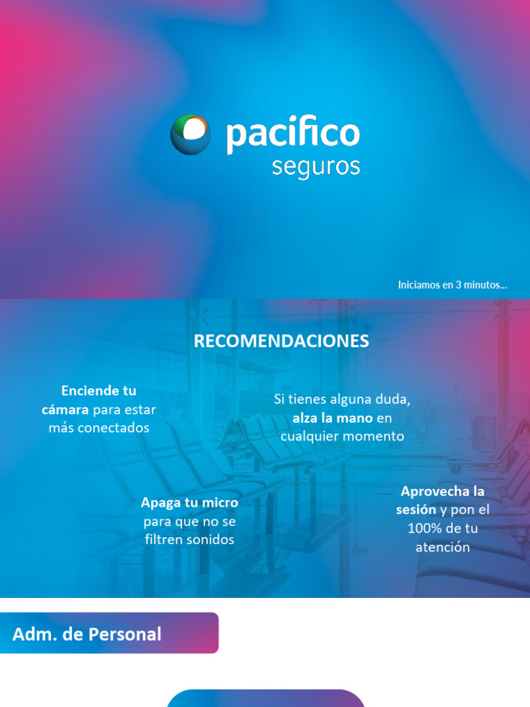 0.4 Induccion Contrataciones FFVV - Pacífico 2023 | PDF