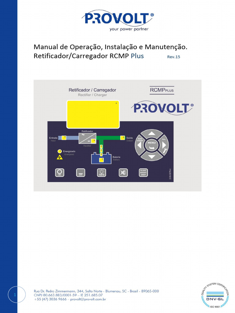 Manual RCMP Plus Rev.15 PT-BR | PDF | Umidade | USB