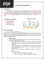 Infusion and Hydration Coding Guidelines | PDF | Intravenous Therapy ...