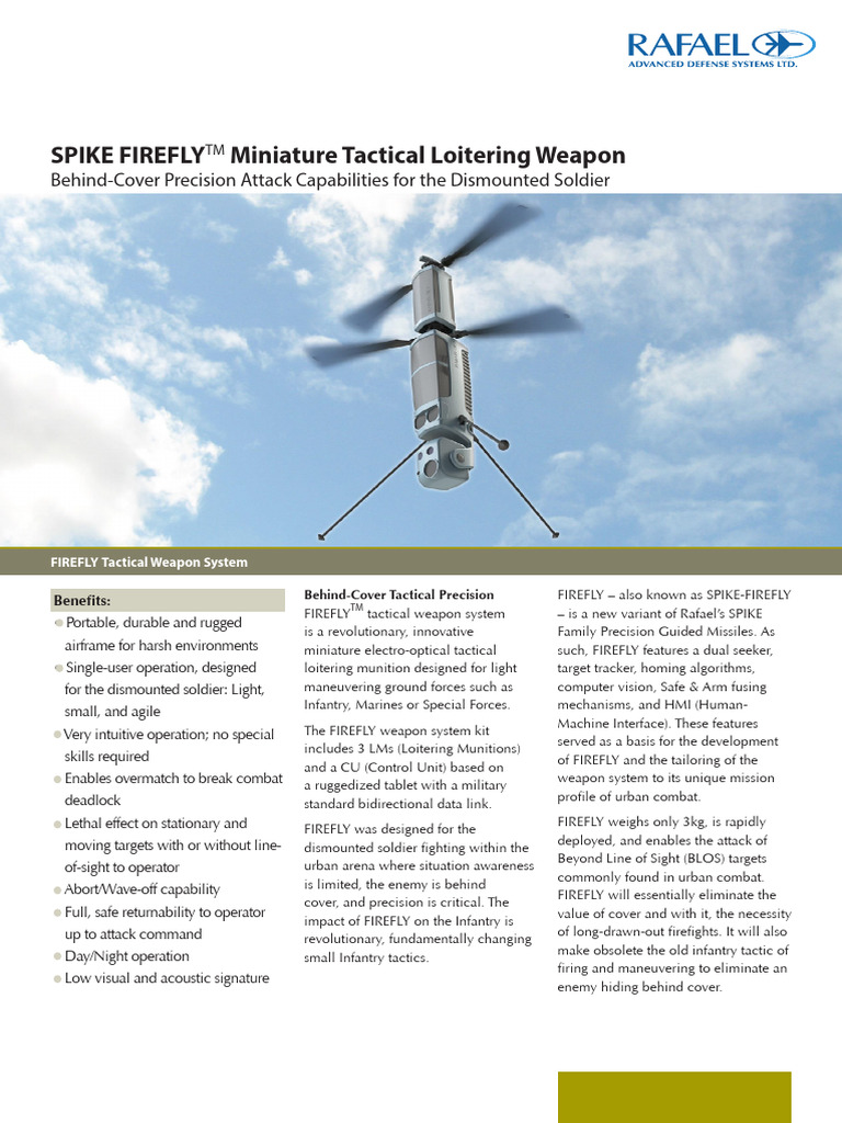 FIREFLY | PDF | Military Science | Military Technology