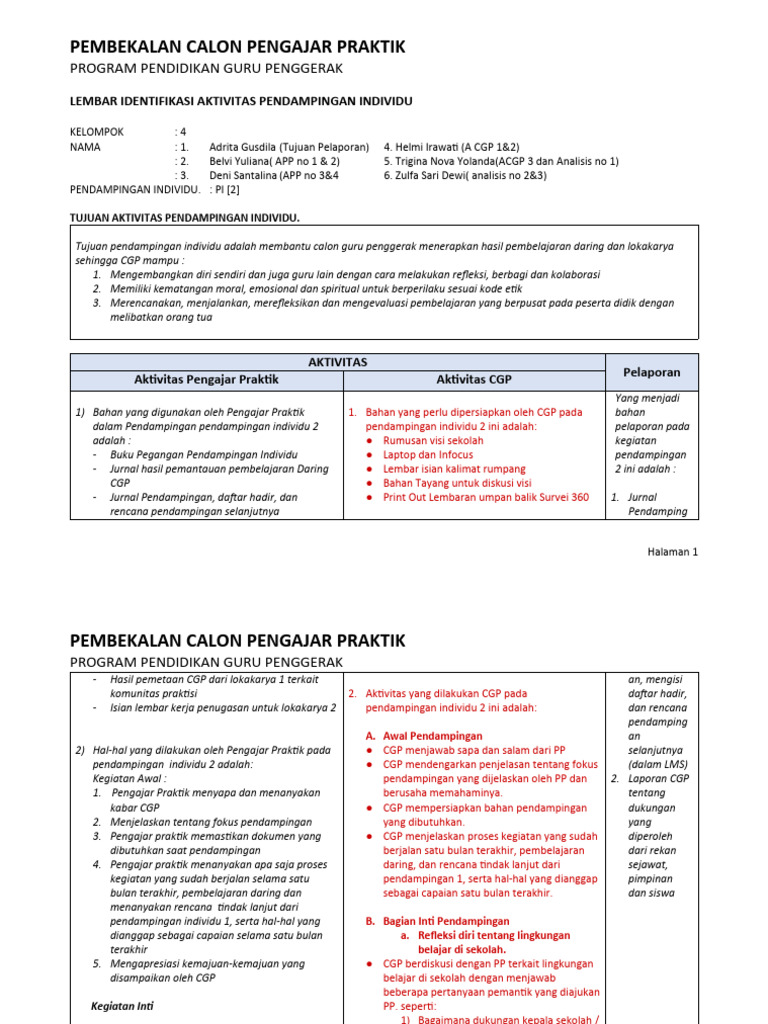 LA-PI2 Kelompok 4 | PDF