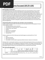 TF CBT Clinical Workbook PDF | PDF