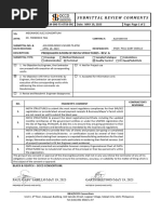 Document Review Comment Sheet | PDF | Written Communication | Business