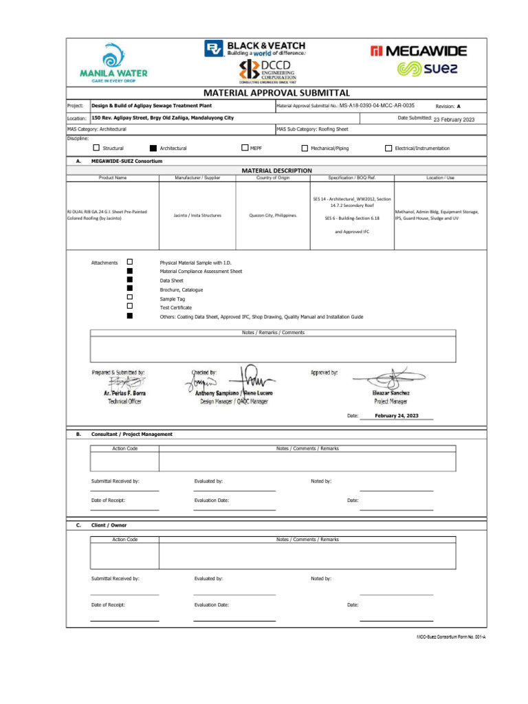MS-A18-0393-04-MCC-AR-0035-A - Roofing Sheet (Jacinto-Insta) - 2023 02 ...