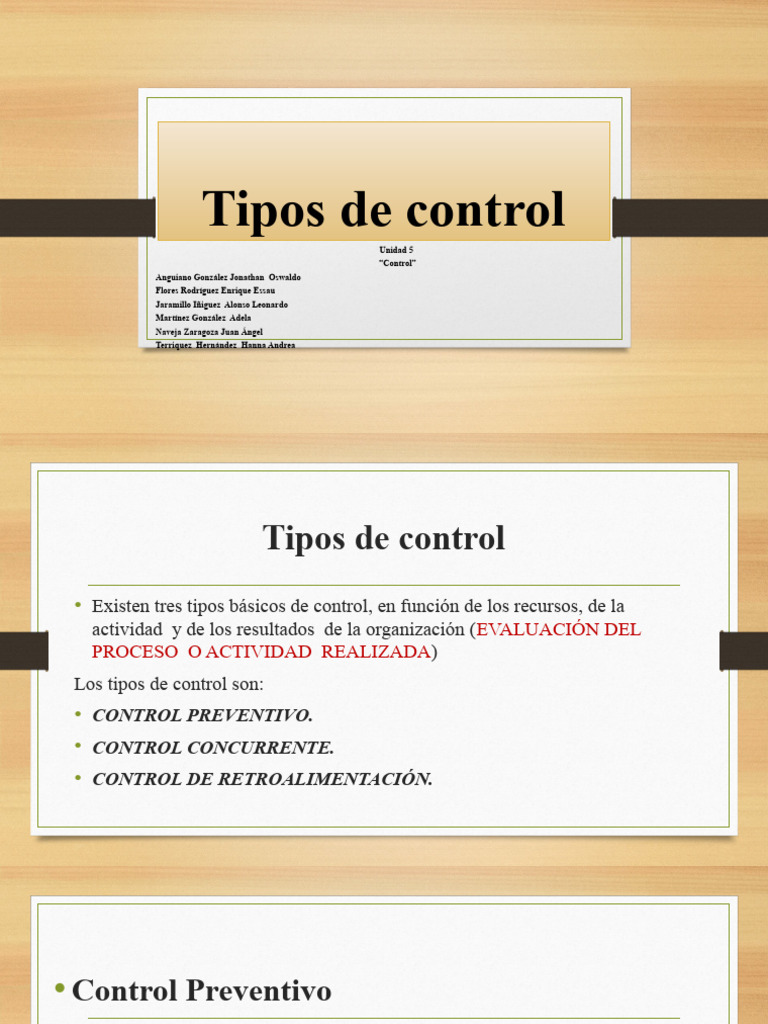Tipos de Control | PDF | Realimentación