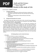 Quarter 2 - Module 2 - Earth and Life Science | PDF | Life | Biology