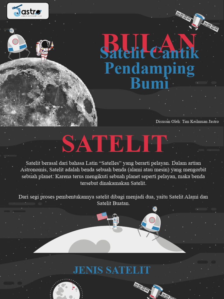 Bulan: Satelit Alami Bumi dan Fase-Fasenya | PDF