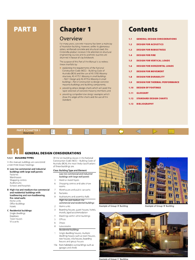 Design Requirements For Residential Buildings | PDF