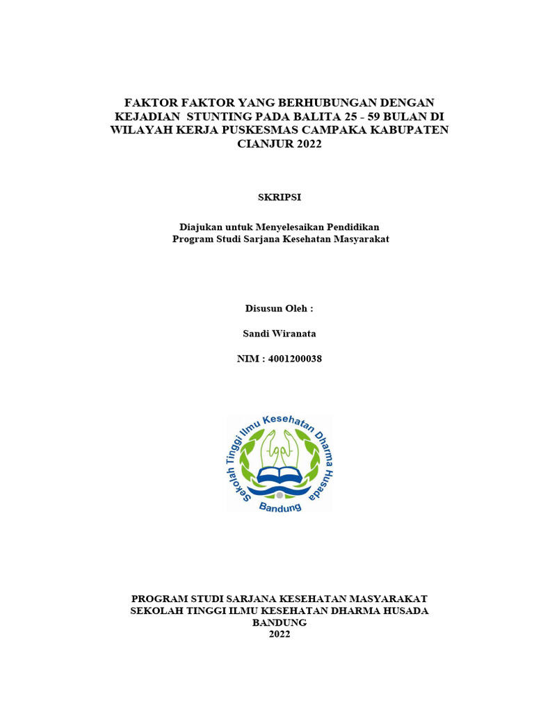 Lembar Pengesahan Sudah TTD | PDF | Pengembangan Diri