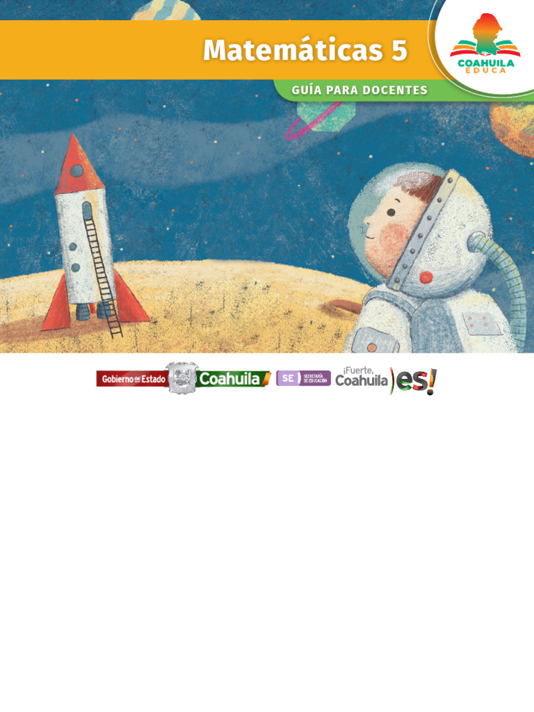 Matematicas 5 Grado Coahuila Educa | PDF | Matemáticas | Educación primaria