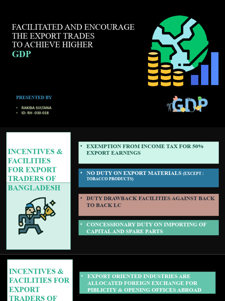 Facilitated and Encourage The Export Trades To Achieve Higher | PDF ...