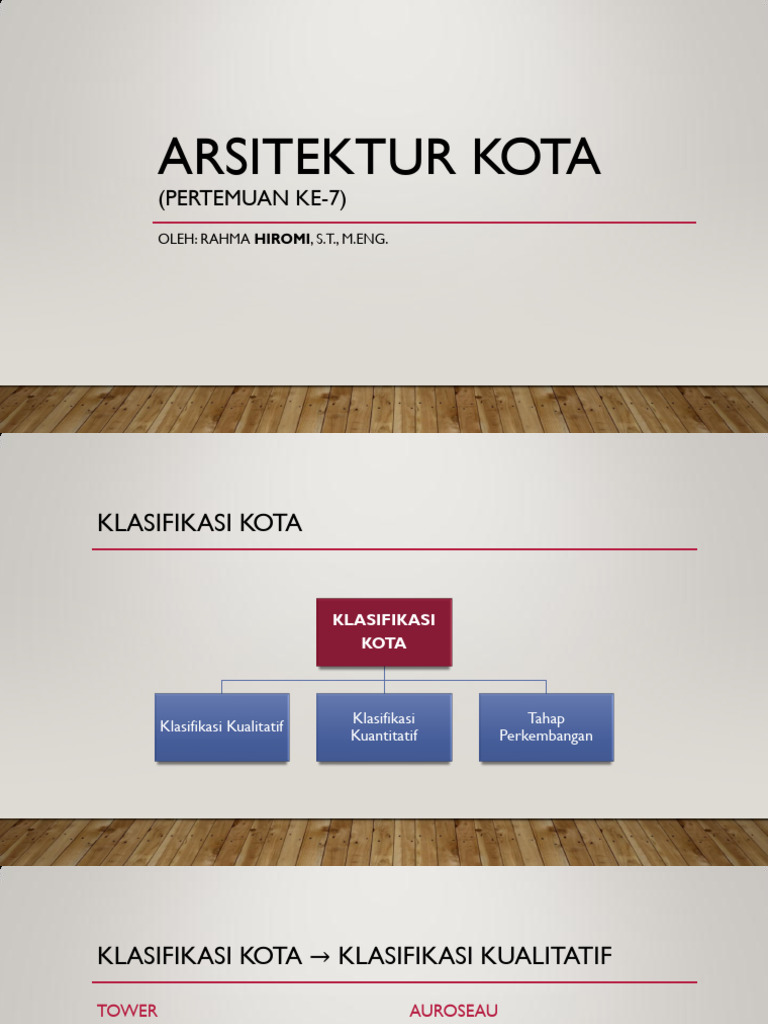 Materi 4 - Skala & Ukuran Kota | PDF