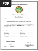 Self Declaration For Aadhar DOB Update | PDF | Law