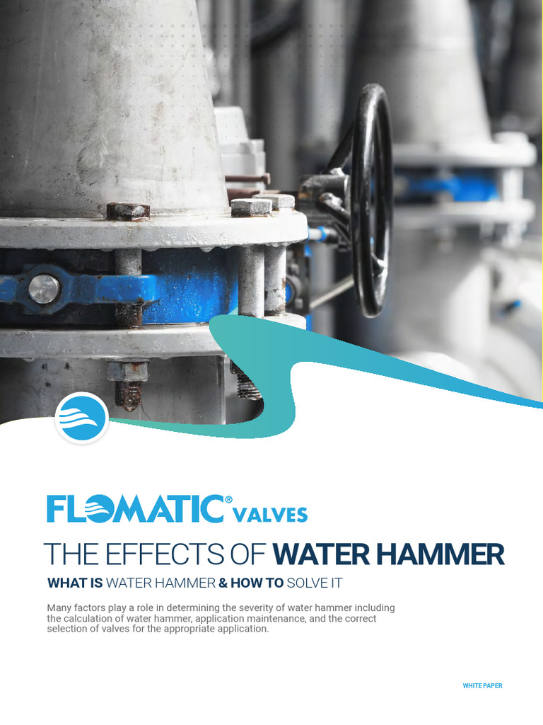 Effects of Water Hammer | PDF | Valve | Fluid Mechanics