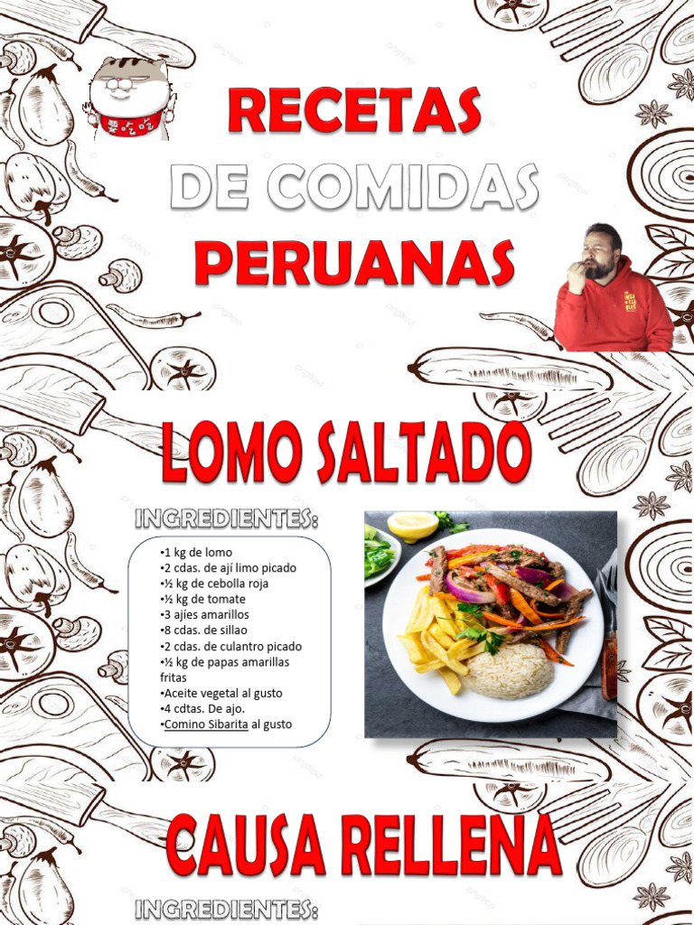 Comidas Peruanas S9 | PDF | Cilantro | Cocina