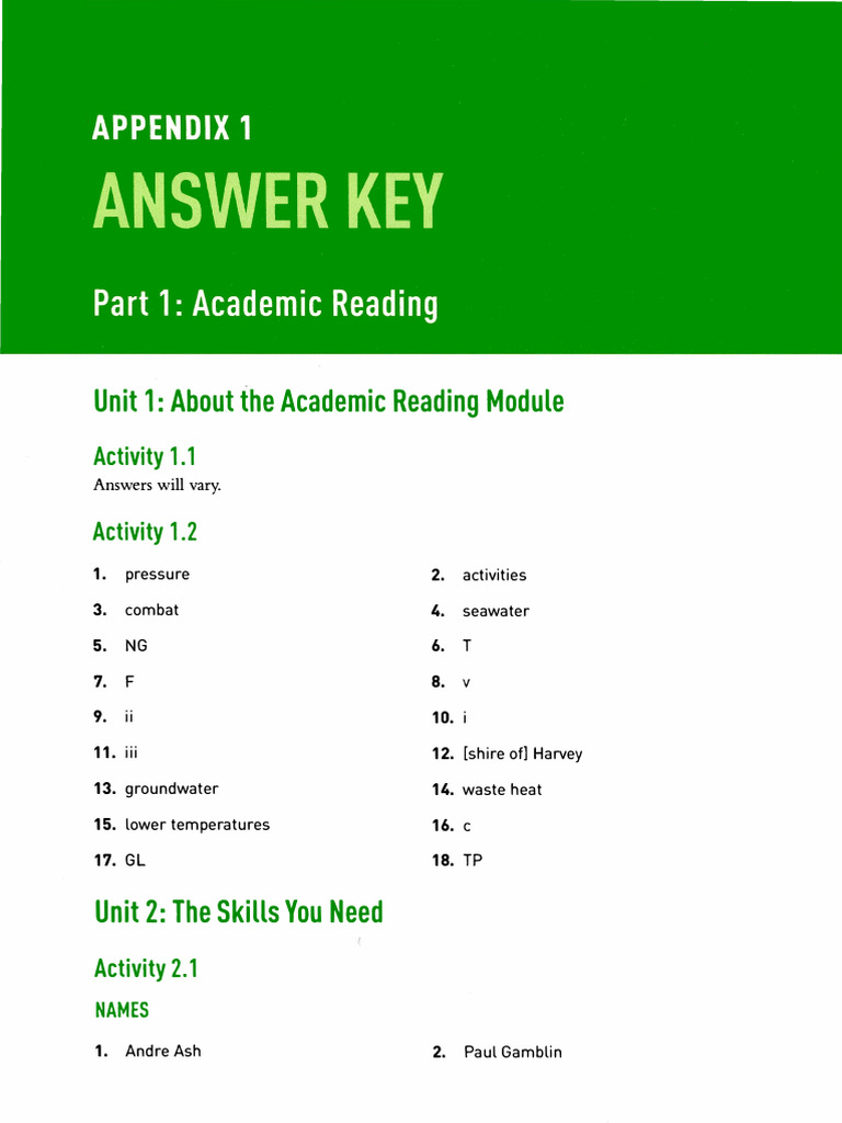 IELTS Academic Reading Guide | PDF | Insomnia | Verb