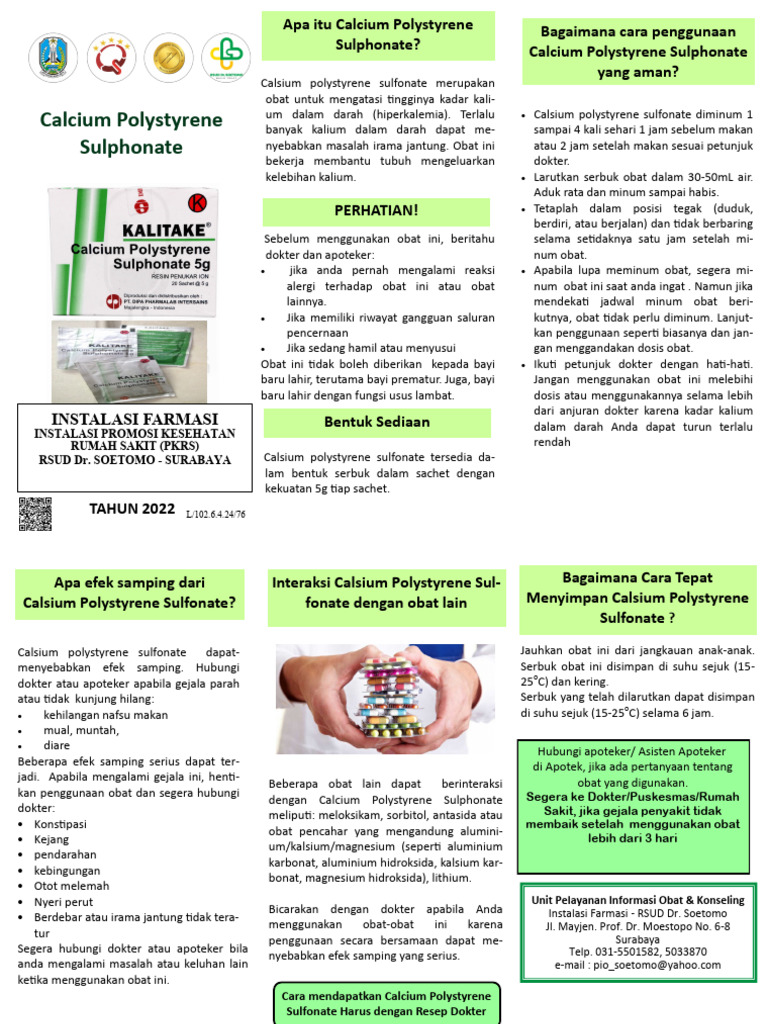 Calcium Polystyrene | PDF