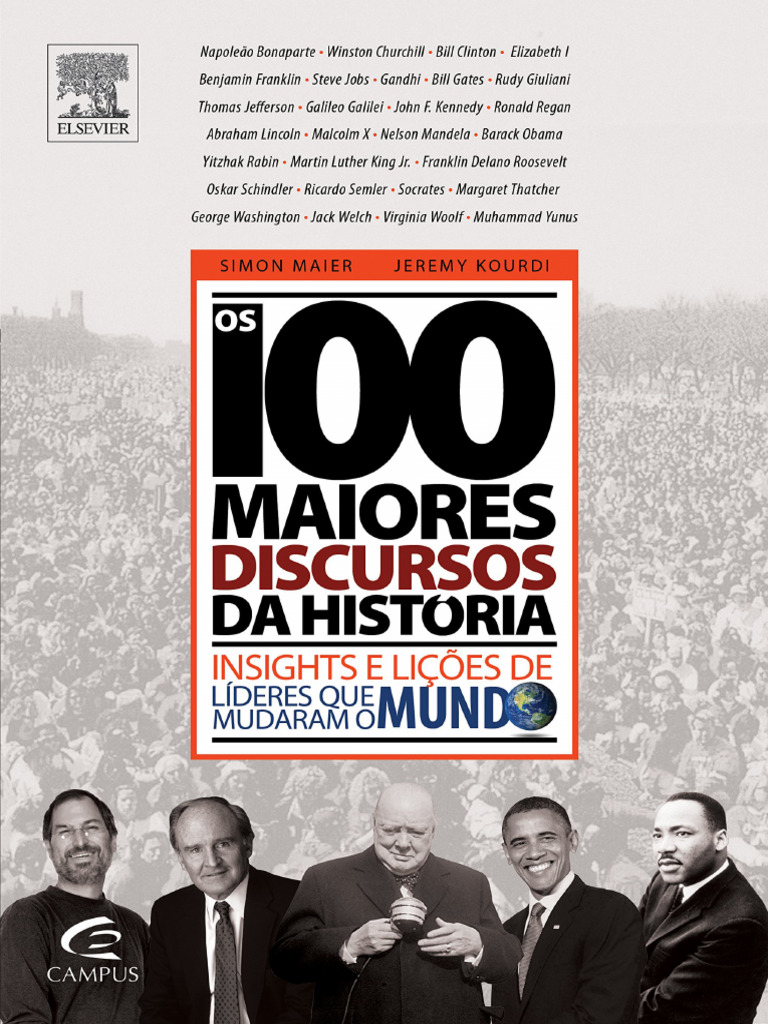 Resumo Os 100 Maiores Discursos Da Historia Jeremy Kourdi Simon Maier | PDF