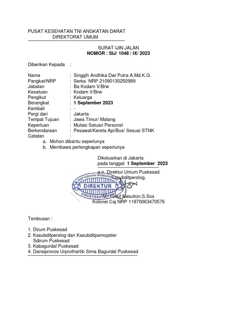 Sij BG Singgih | PDF