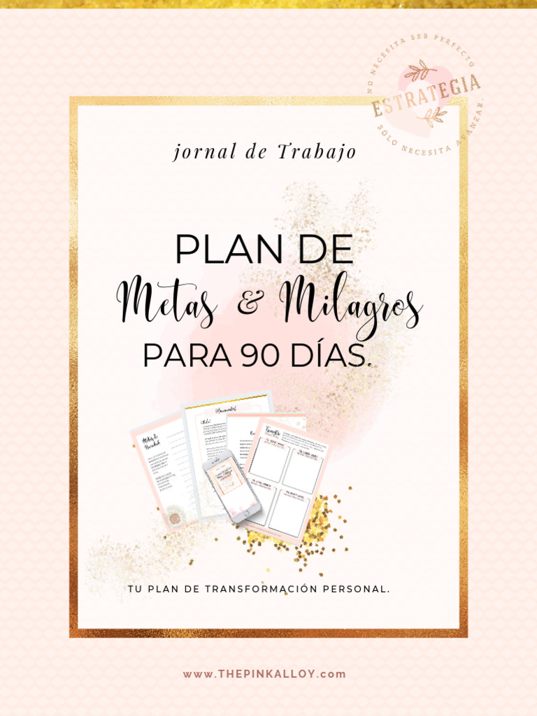 Plan de Metas para 90 Dias-3 | Descargar gratis PDF | Sueño | Pensamiento