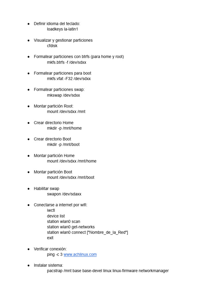 Instalacion i3 | PDF | Arranque | Software utilitario