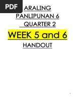 AP 6 - Quarter 2 Week 2 | PDF