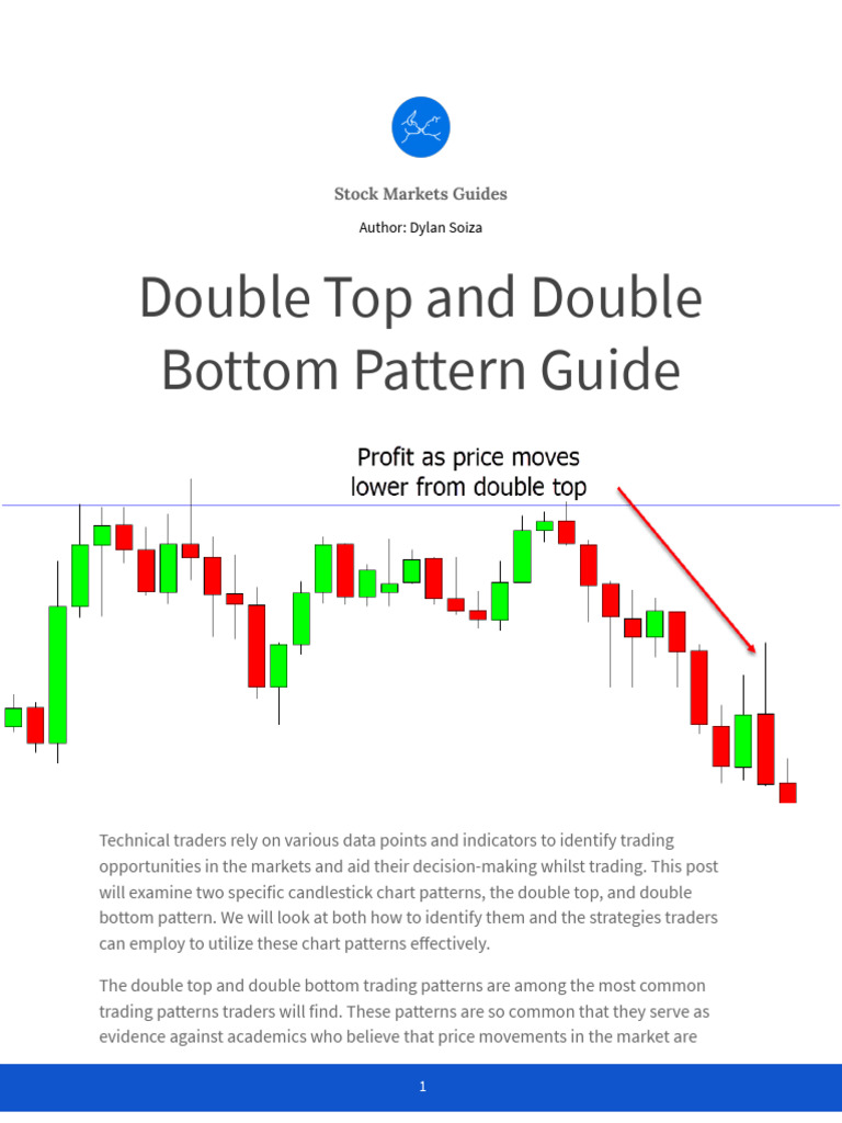 Double Top and Double Bottom Pattern Quick Guide | PDF | Technical ...
