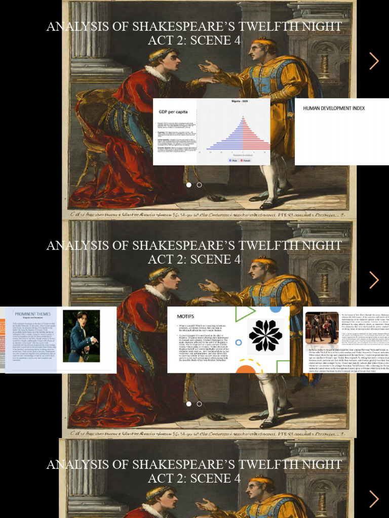 Twelfth Night Act 2 Scene 4 Analysis | PDF | Twelfth Night