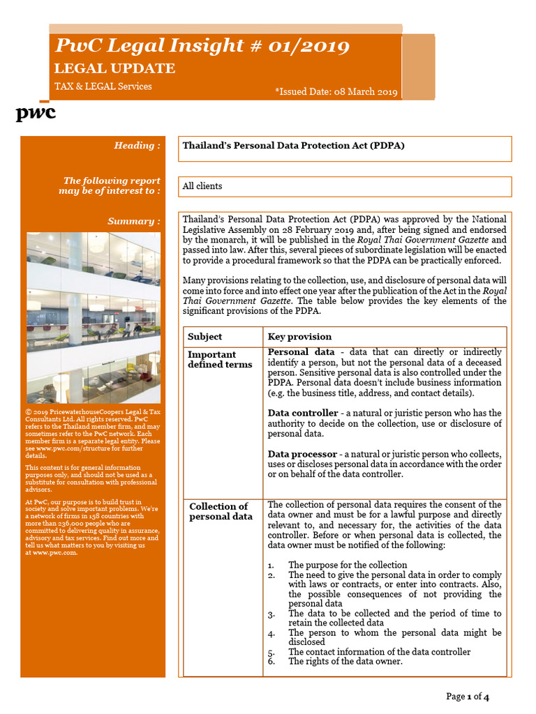 2019 PWC Legal Insight | PDF | Legal Liability | Crimes