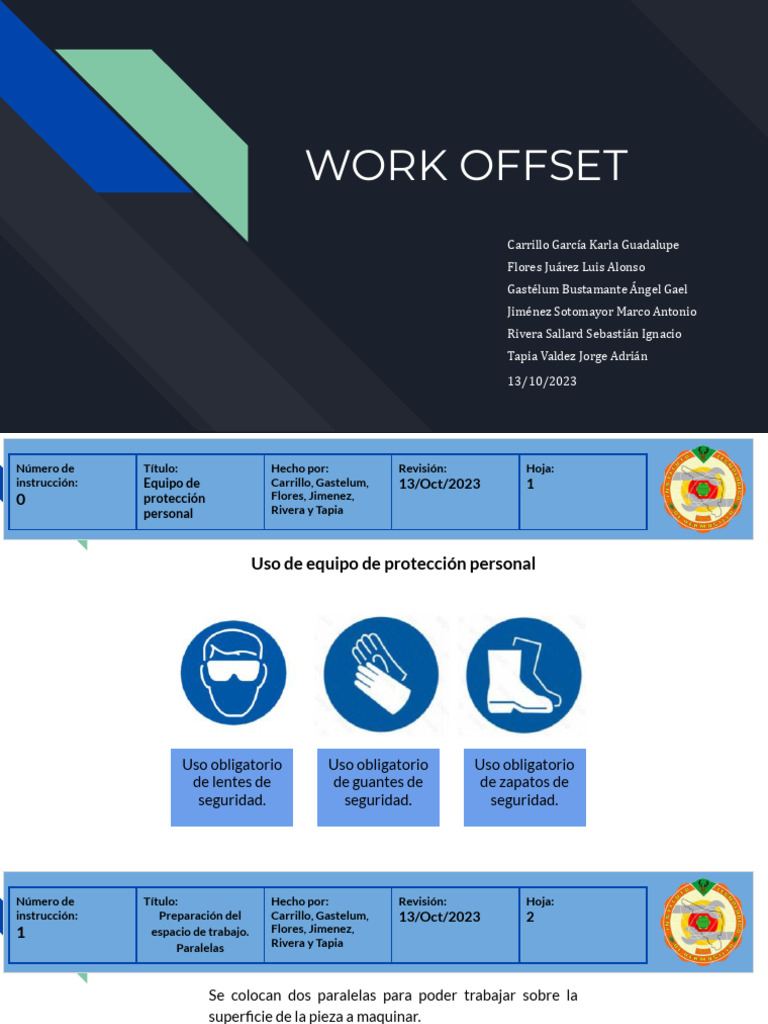 Work Offset | PDF